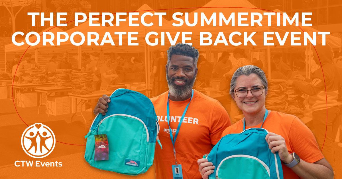 Build Backpacks for Kids | Team Building Experiences for CSR